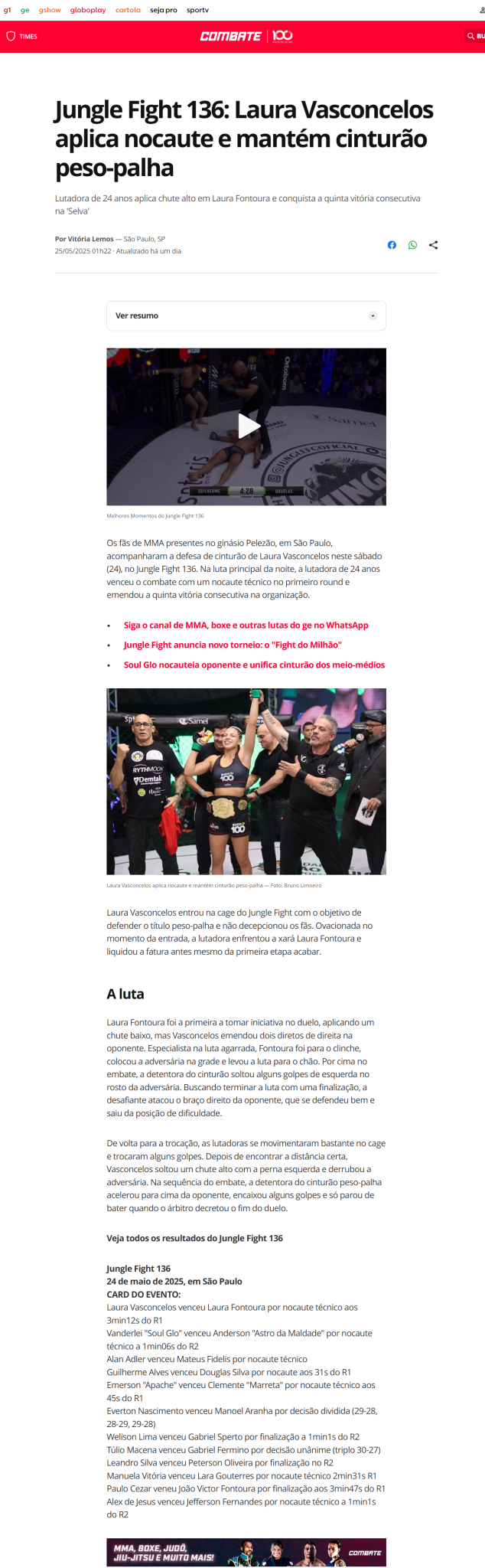 Jungle Fight 136 - Combate 2 - Jungle Fight